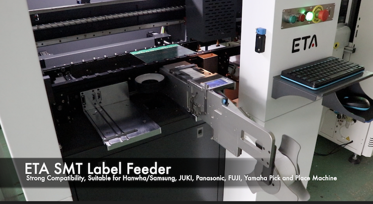 ETA SMT Label Feeder for Pick and Place Machine