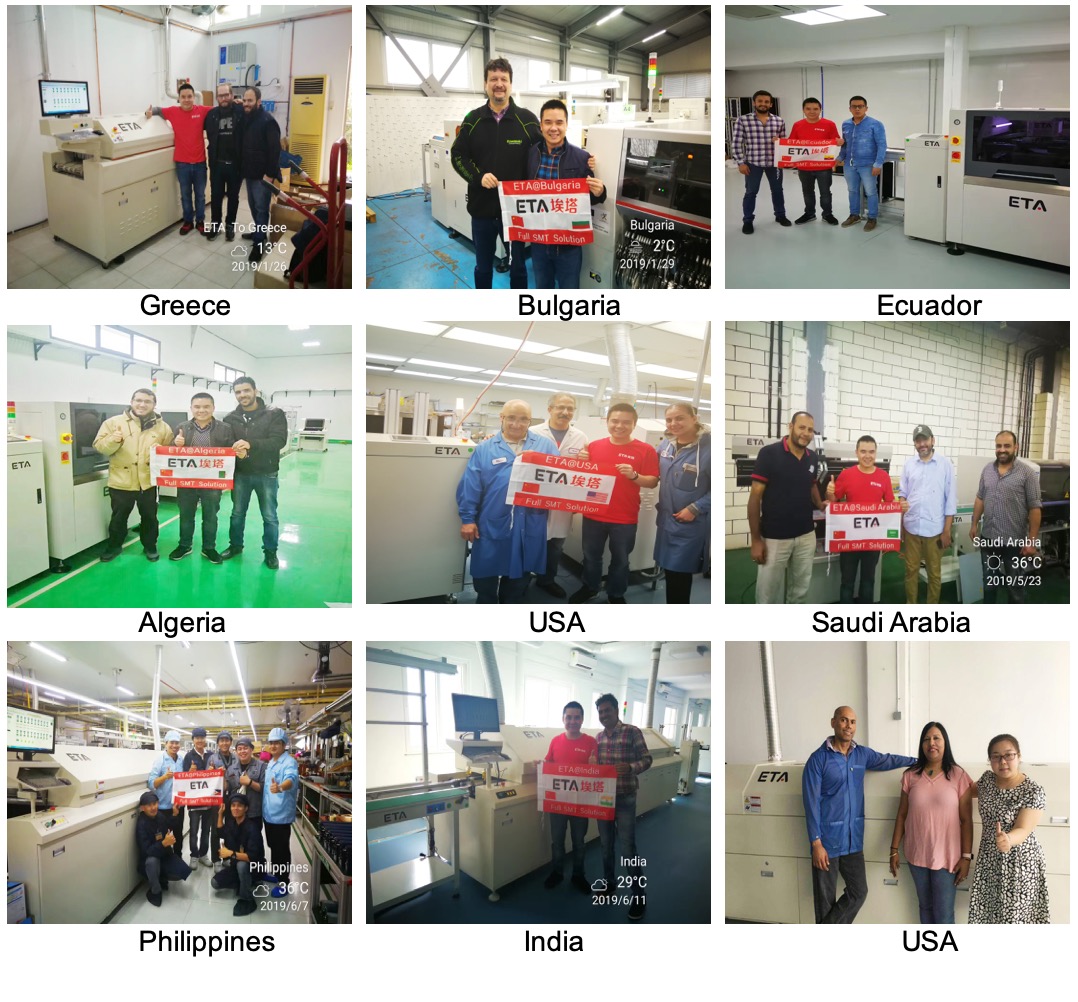 ETA SMT Machine Pick and Place Machine for SMT Line