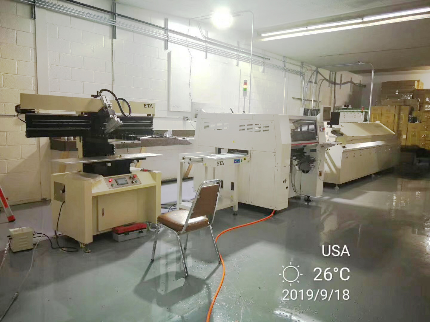 Basic equipment of SMT SMD Production Line